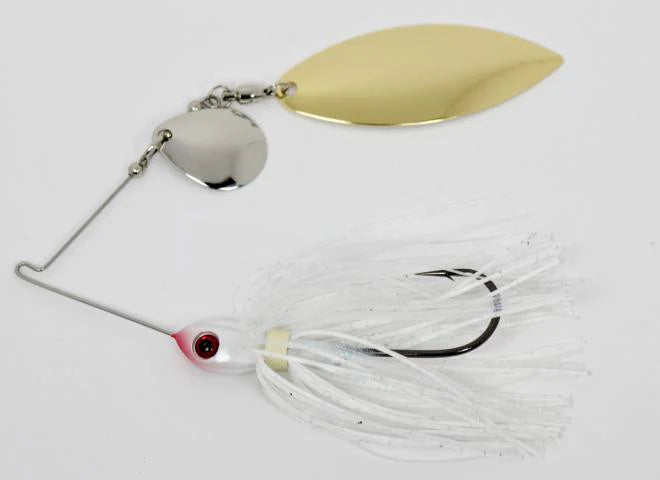 Delta spinnerbait - Nickel Colorado / Gold Indiana - White shad – Z's ...