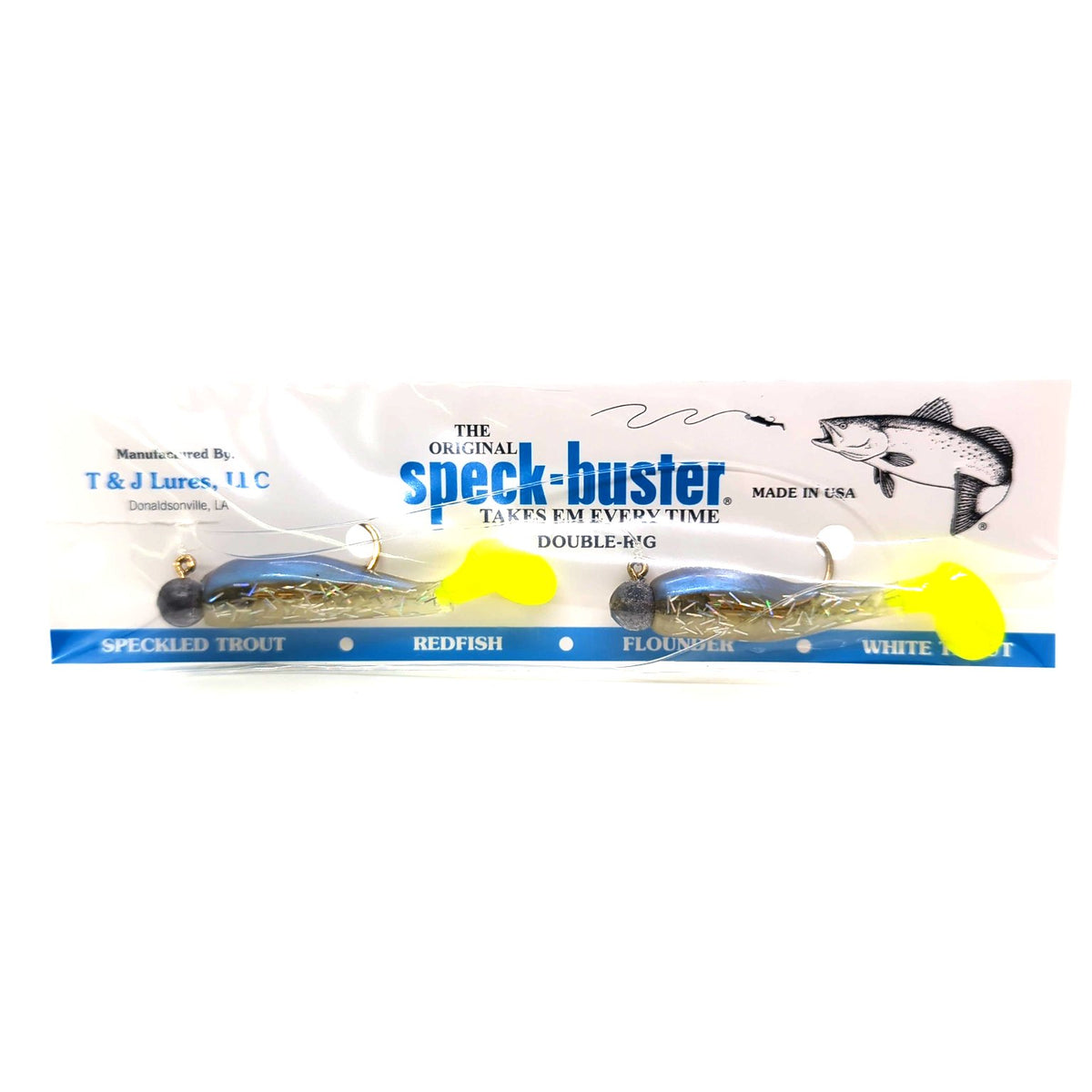 Speckbuster - Mag Flip Grub double rig blue moon / blue moon – Z's Tackle