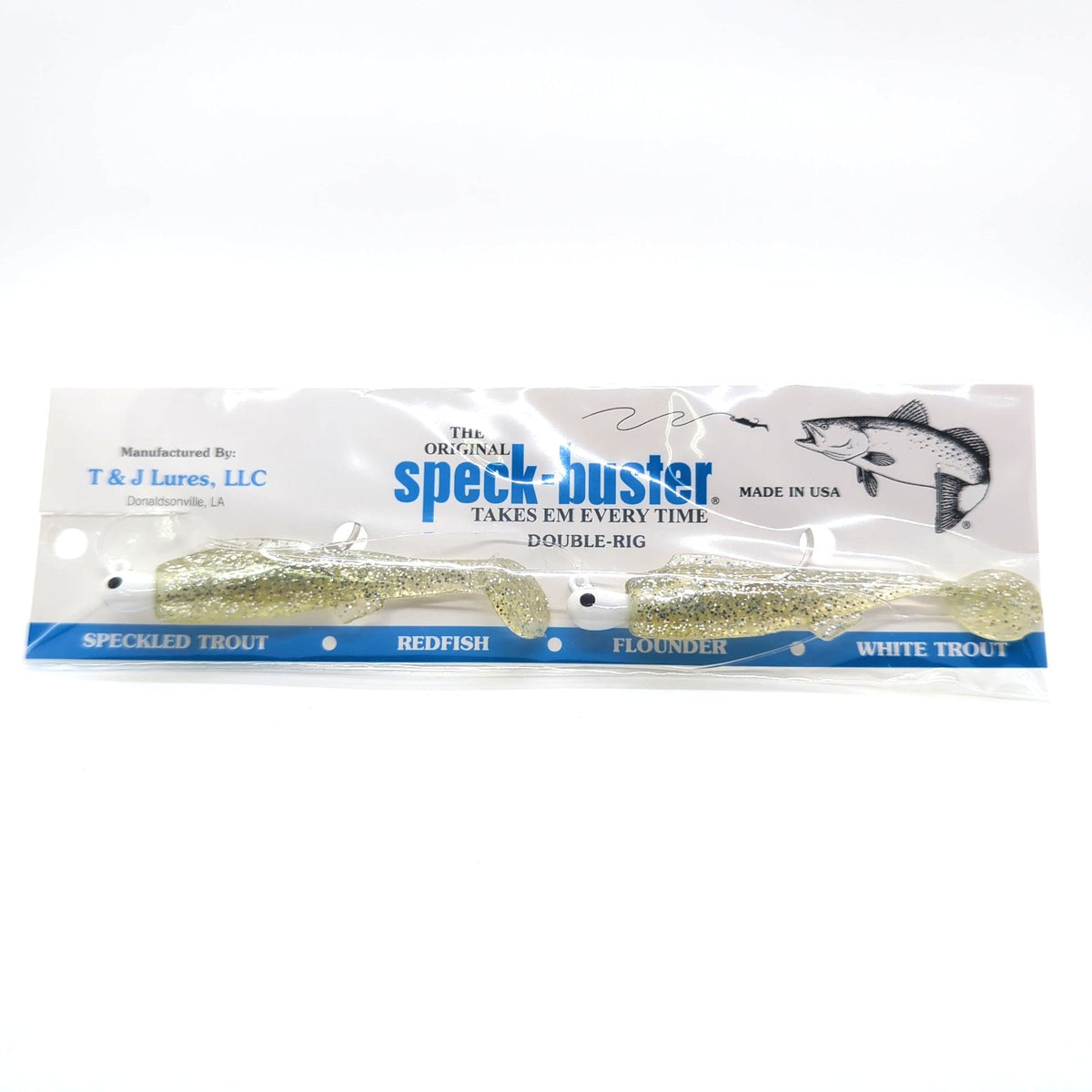 Speckbuster 3" Minnow double rig clear / clear – Z's Tackle