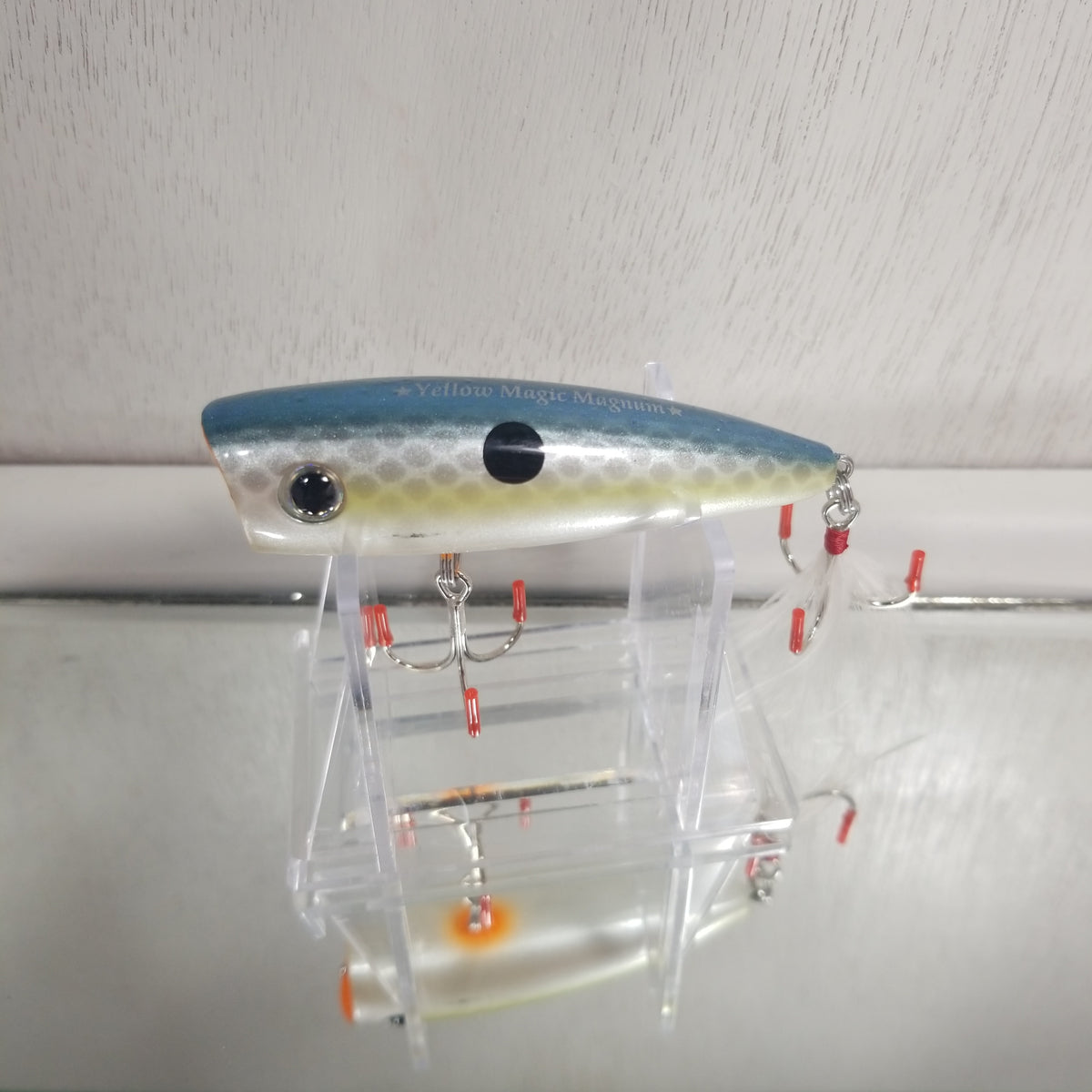 Yellow Magic Popper - Saucy Shad – Z's Tackle