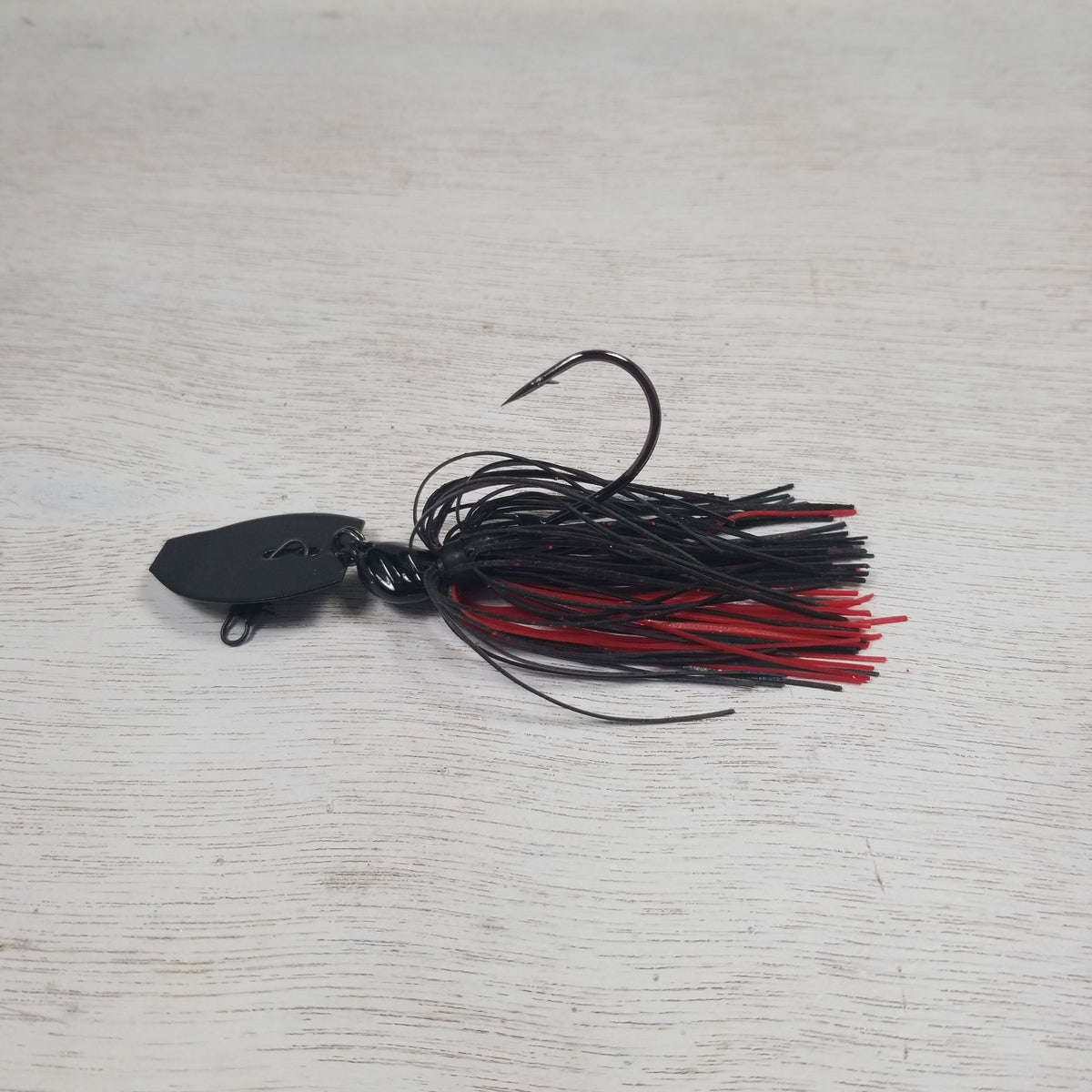 Delta Lures Thunder Jig - Black Blade - Black / Red – Z's Tackle