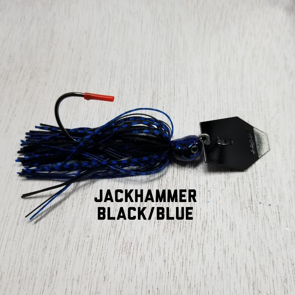 Z-Man Jack hammer - Black/Blue – Z's Tackle