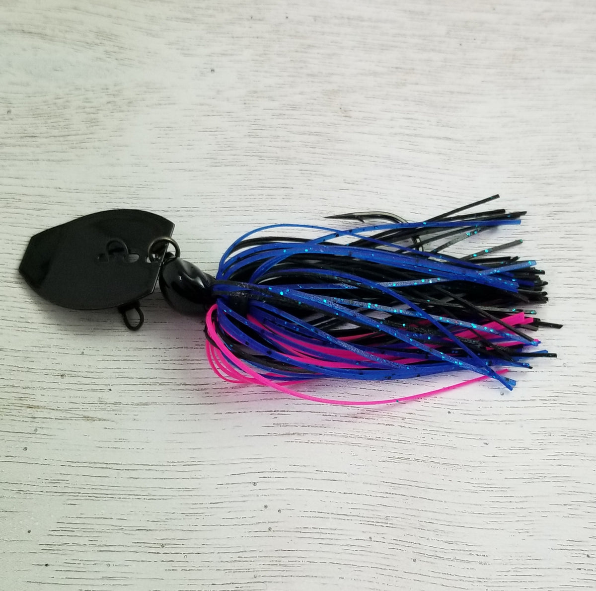 Delta Lures Thunder Jig - Black Blade - Black Blue pink – Z's Tackle
