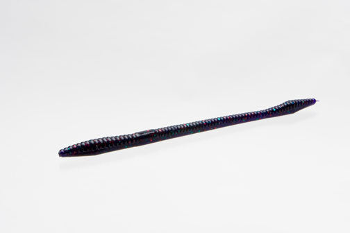 Zoom Trick Worm - Junebug Red – Z's Tackle